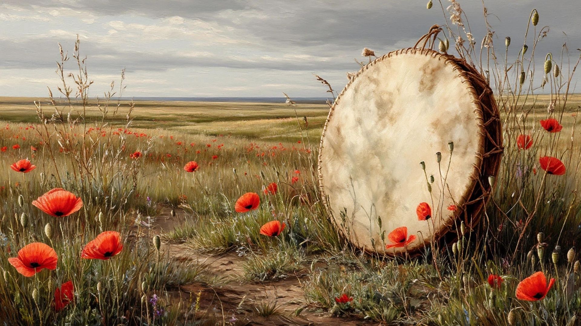 🌸 Шаманский бубен — весенняя медитация для расслабления