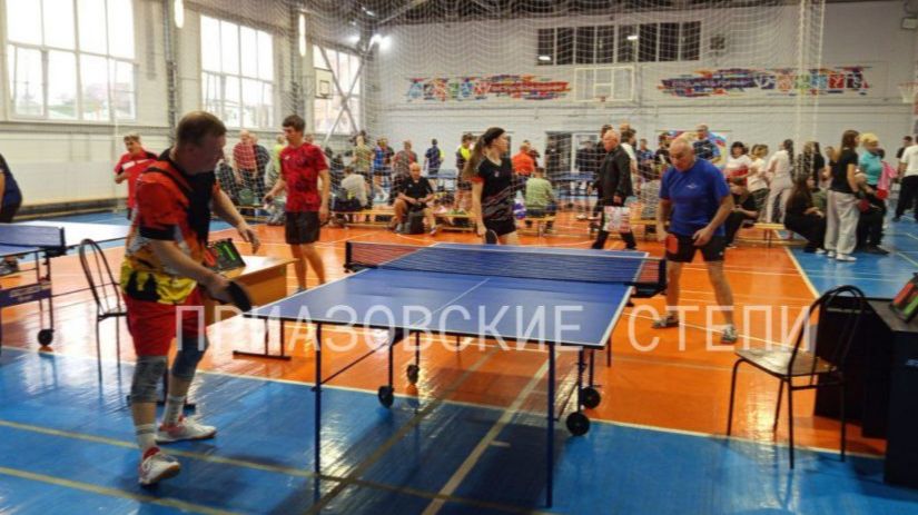 В  Ейске прошел турнир по настольному теннису