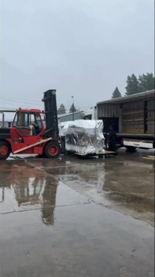 Дождь и пасмурная погода — не помеха для команды нашего склада