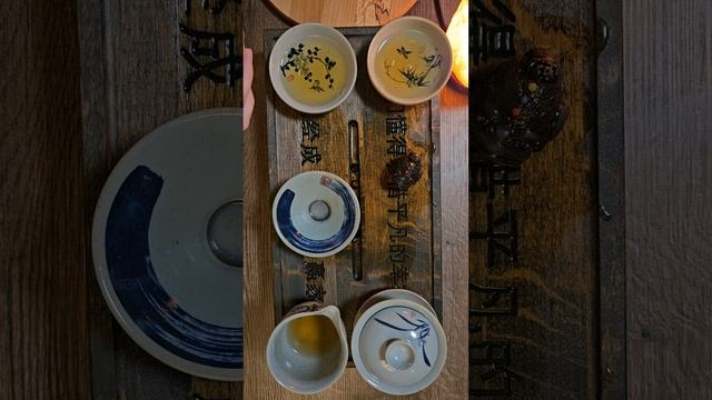 Эксперимент с завариванием чая "Красная пагода"