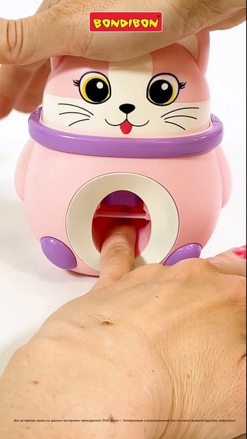 Игровой набор для дизайна ногтей Bondibon Кошачьи лапки #Shorts,#bondibon,#длядетей,#развивающая