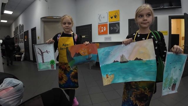 15.11.25 Сходили на рисование, обзор покупок из Фикс Прайса