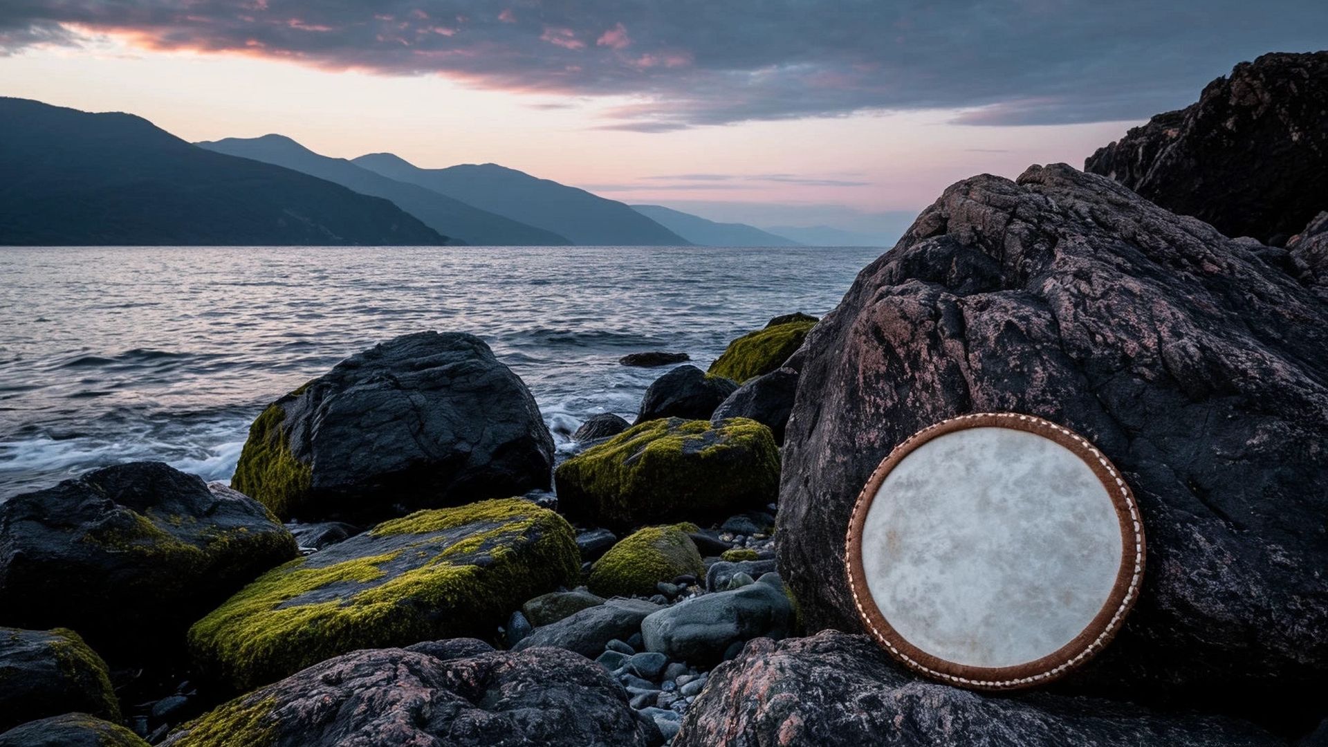 🌊 Шаманский бубен — Черное море, Имеретинка. Вид на Абхазию