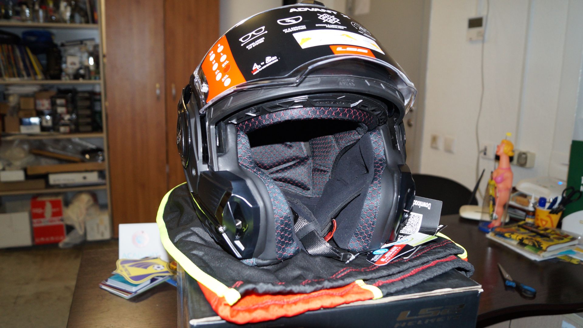 Распаковка  и обзор на шлем LS2 ff901 Advant x #LS2 #advantx #ff901 #moto #biker #motovlog #rostov