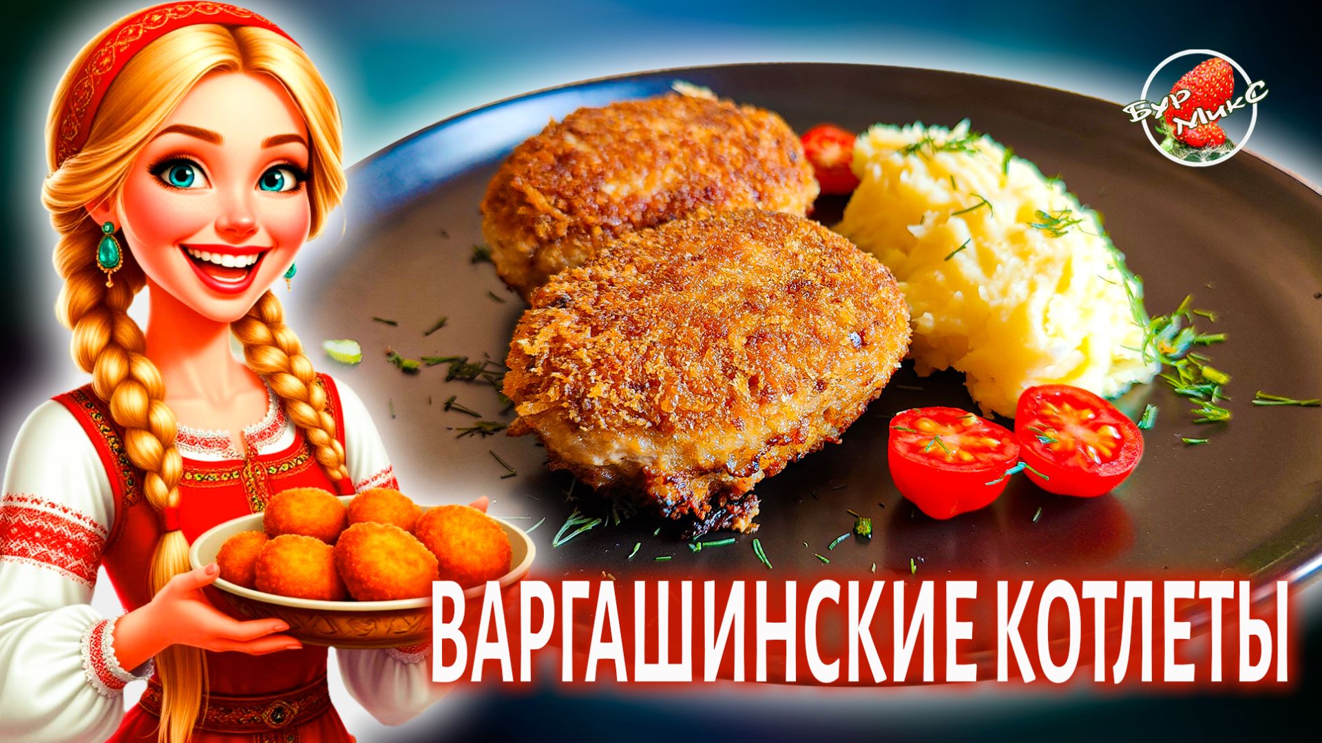 Варгашинские котлеты 🥩 Старинный рецепт / Русская кухня