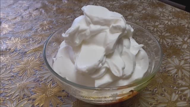 Рецепт крема для промазки коржей Сливочный крем