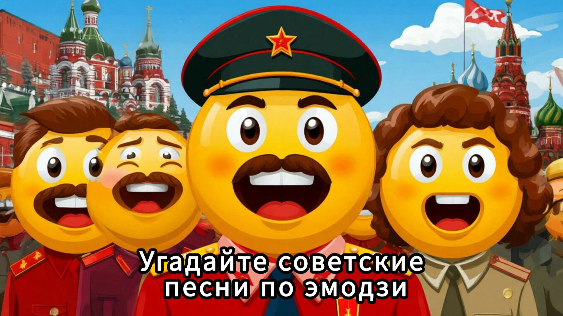 Тест. Угадайте советские песни по эмодзи