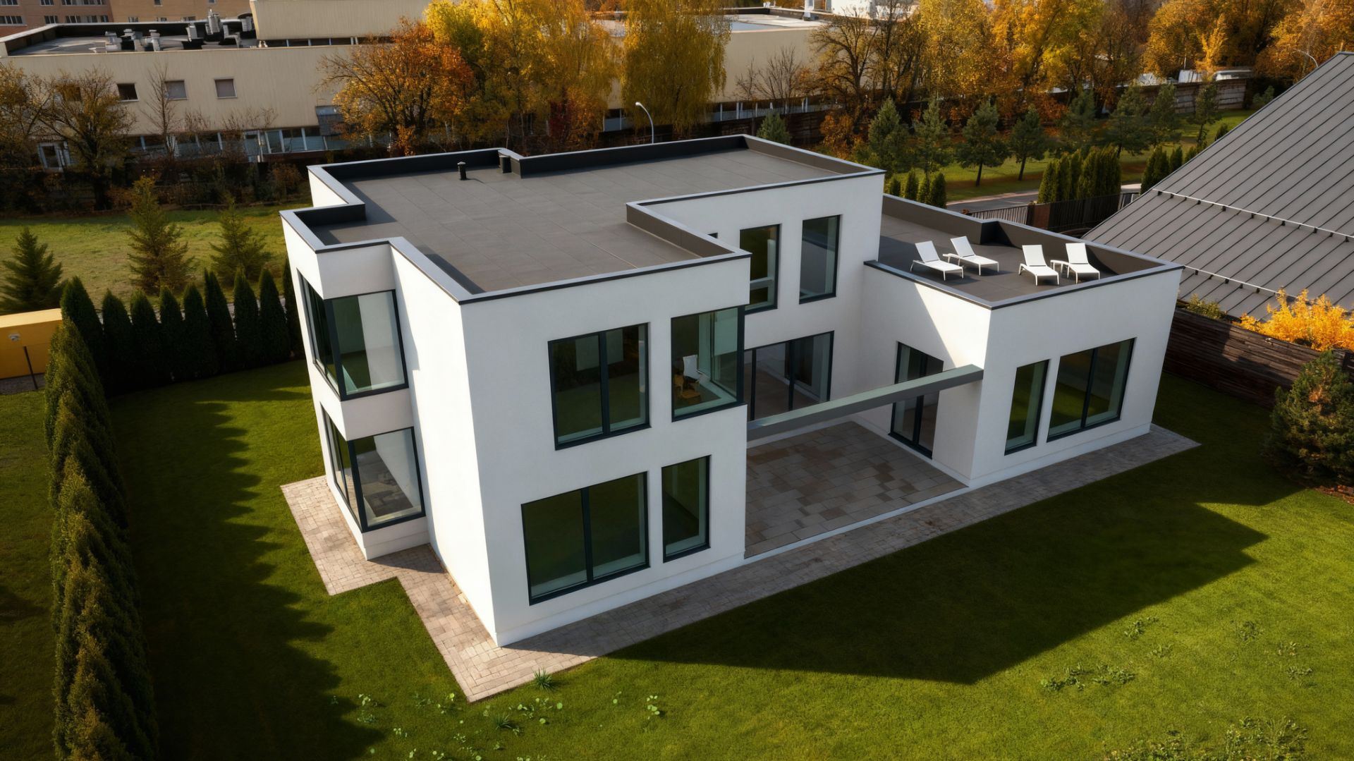 Обзор дома. Купил газобетон сам.