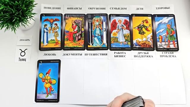 ТЕЛЕЦ ДЕКАБРЬ 2025 🚀 Прогноз на месяц таро расклад 👍Все знаки зодиака! 12 домов гороскопа