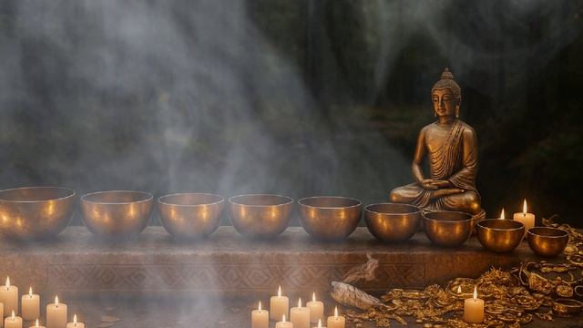 Музыка для сна и медитации с поющими чашами | Успокаивающая тибетская музыка | Расслабление души