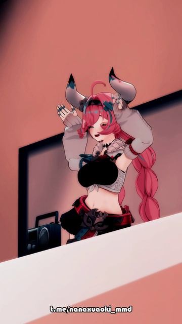 ||mmd x Genshin Impact|| Miku Blasting Caramelldansen Outside |Varesa|