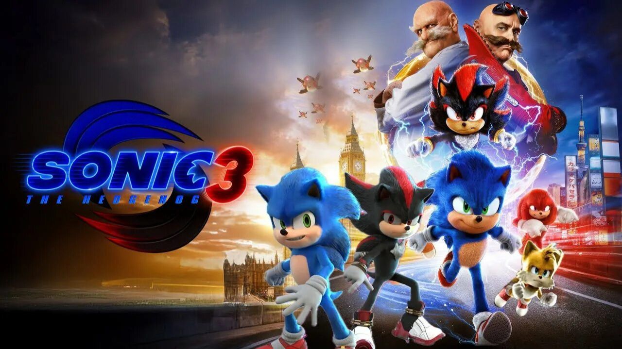 Соник 3 в кино ( 2024 ) - Трейлер