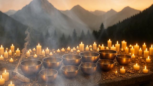 Спокойный сон под Музыку Поющих чаш | Успокаивающая тибетская музыка | Расслабление души