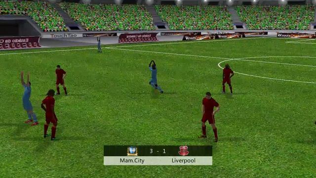 АПЛ. 25 раунд. Манчестер Сити - Ливерпуль (3-2).