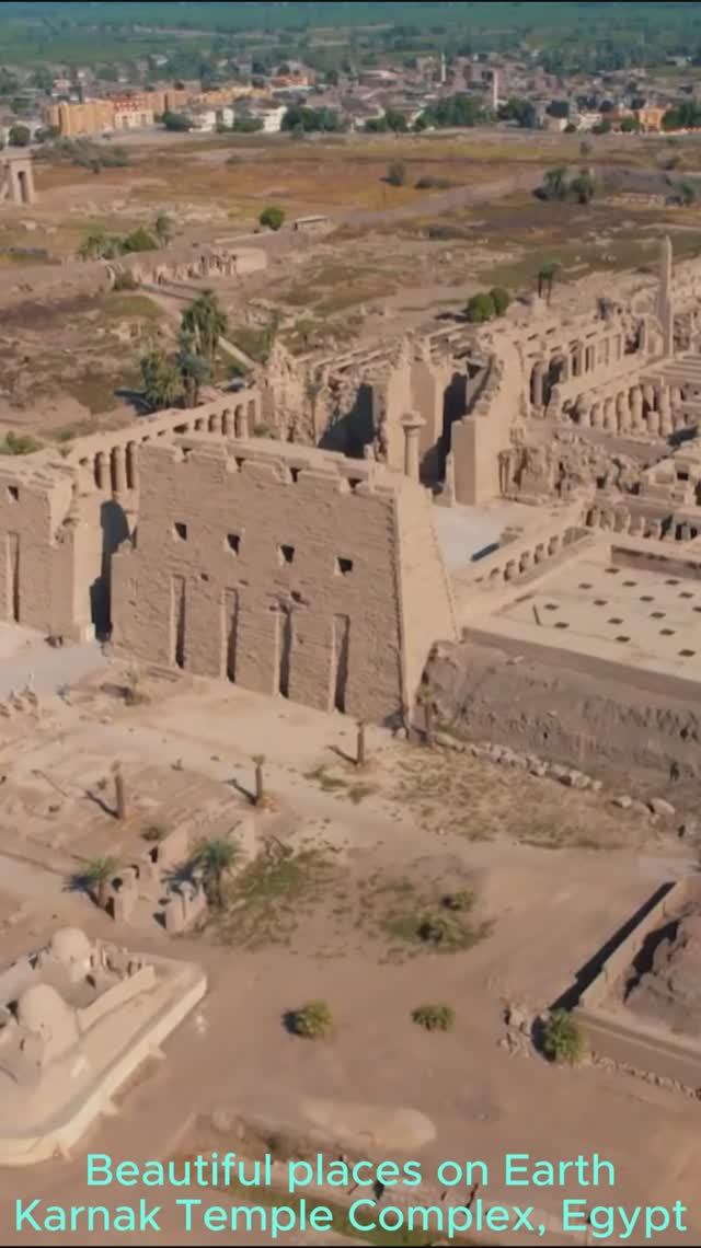 Красивые места Земли - Karnak Temple Complex, Egypt