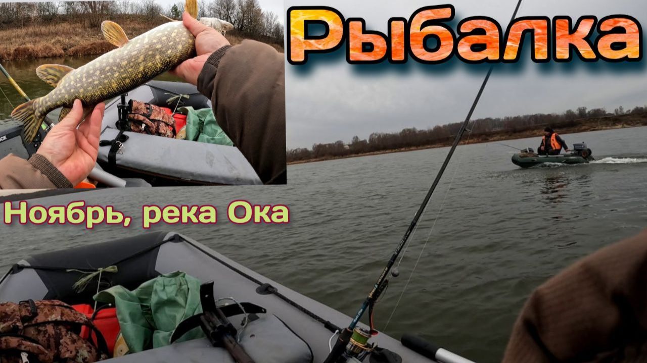 Ноябрь 2025: Как завершить сезон рыбалки с лодки на реке Ока!