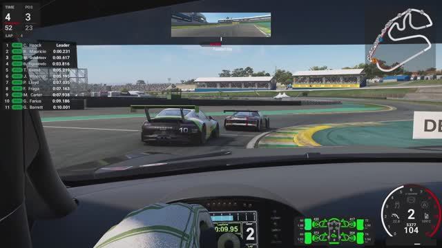 Одиночный чемпионат Automobilista 2, Mercedes AMG GT3\ Interlagos GP В ТОП 3!) #4