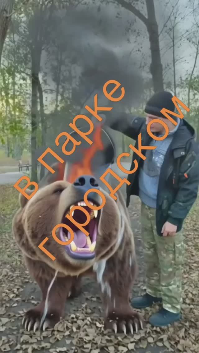 в парке городском