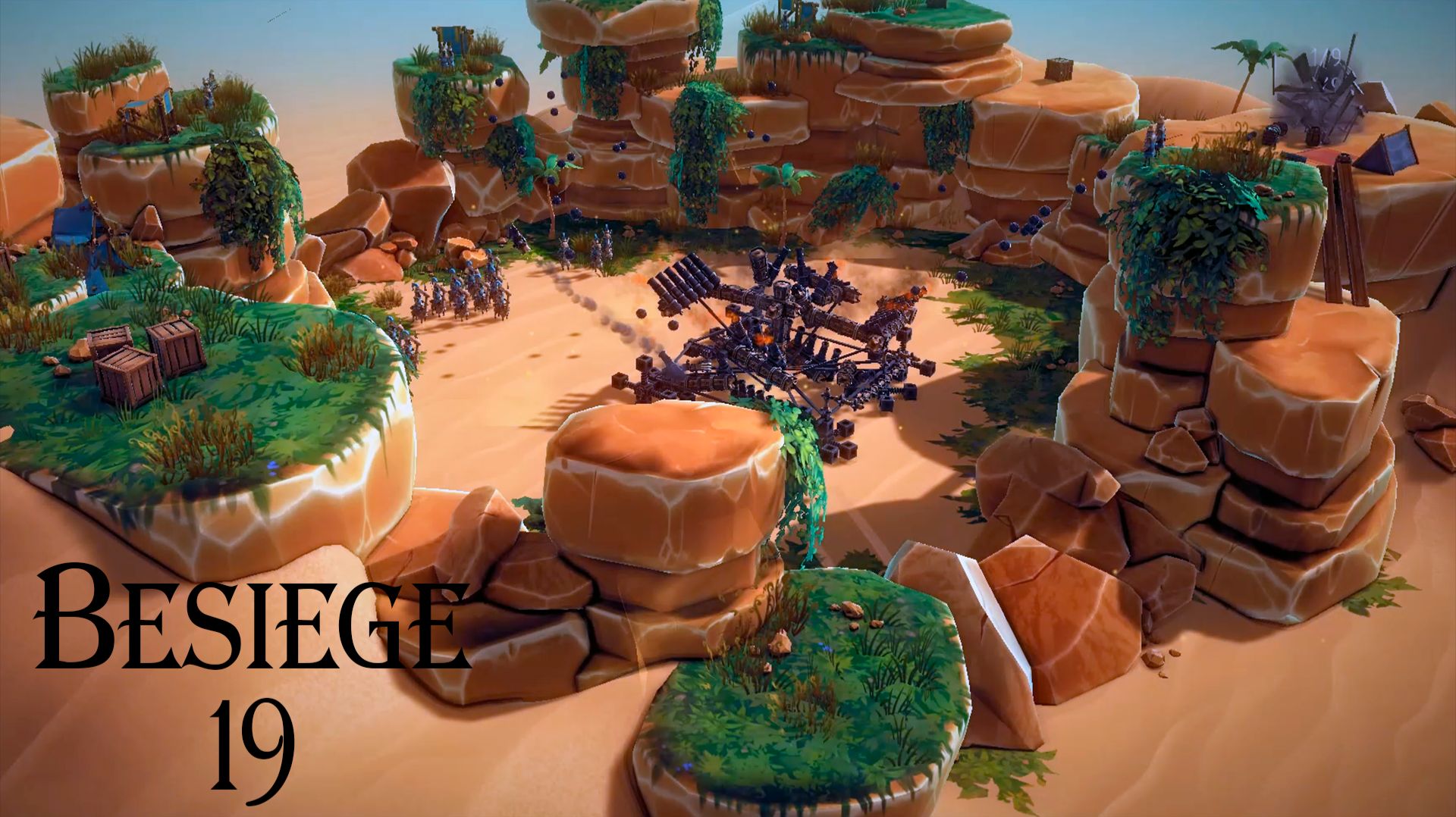 Besiege № 19 (ЗАСАДА ПРОЙДЕНА)