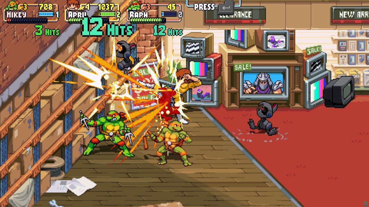 [PC] [9] Teenage Mutant Ninja Turtles: Shredder's Revenge Co-oP - A Few Screws Loose