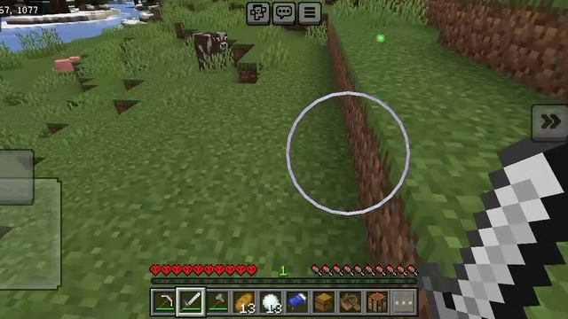 Саша играет на хардкоре в майнкрафте