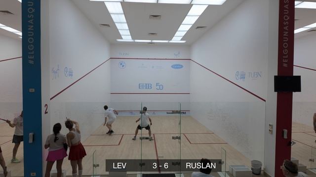 Руслан vs. Лев: Командный турнир сквош-кэмпа Squash&Relax-11 в Эль-Гуне (Египет)
