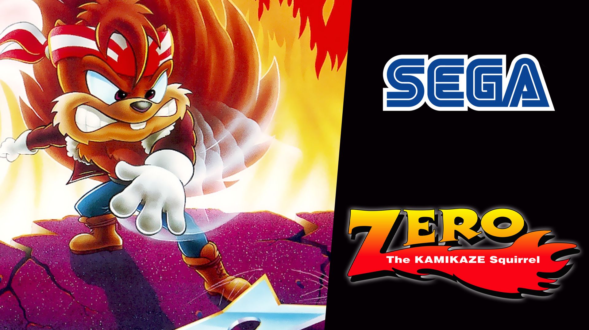 Zero the Kamikaze Squirrel (SEGA)
