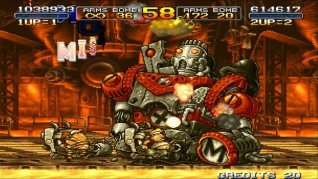 Metal slug 6 Жирные против инопланетян (OLDBEAT) Beat,em up