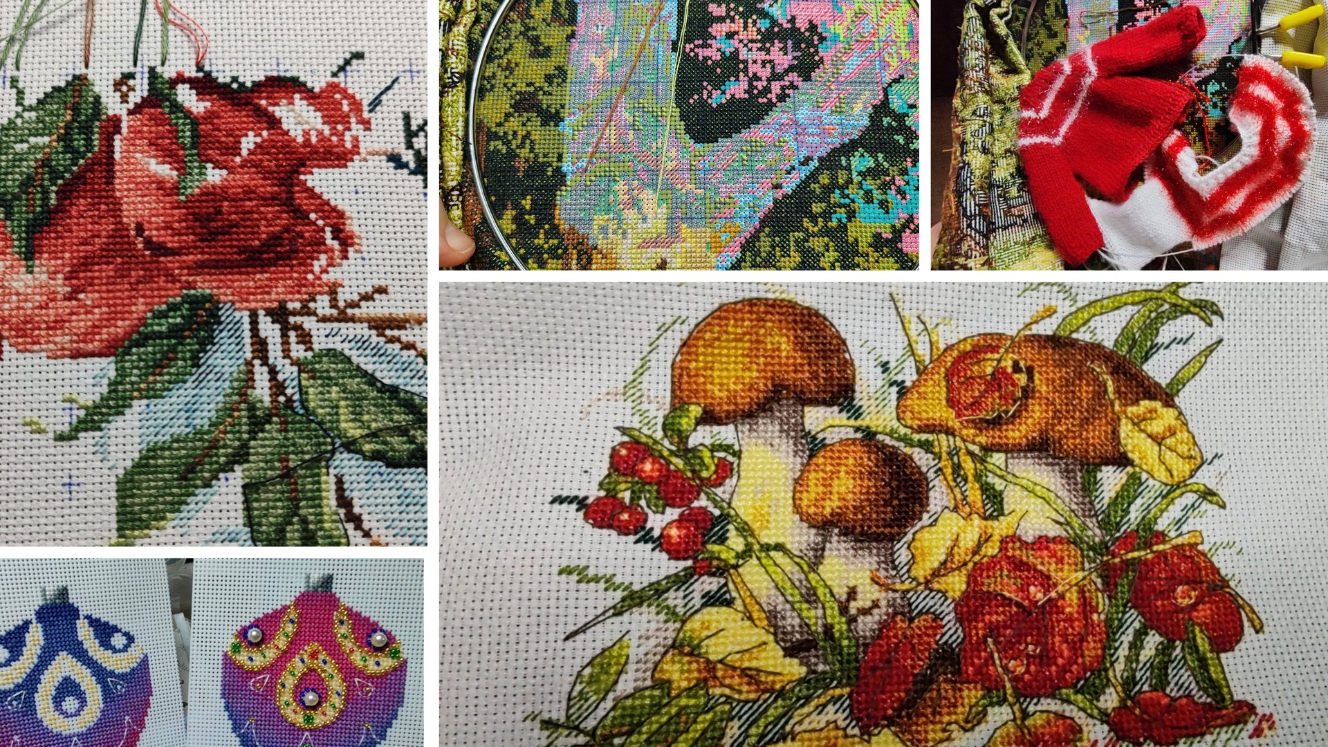 Вышивка в ноябре. Продвижения с 10 по 16 ноября. Вышивальная рулетка.