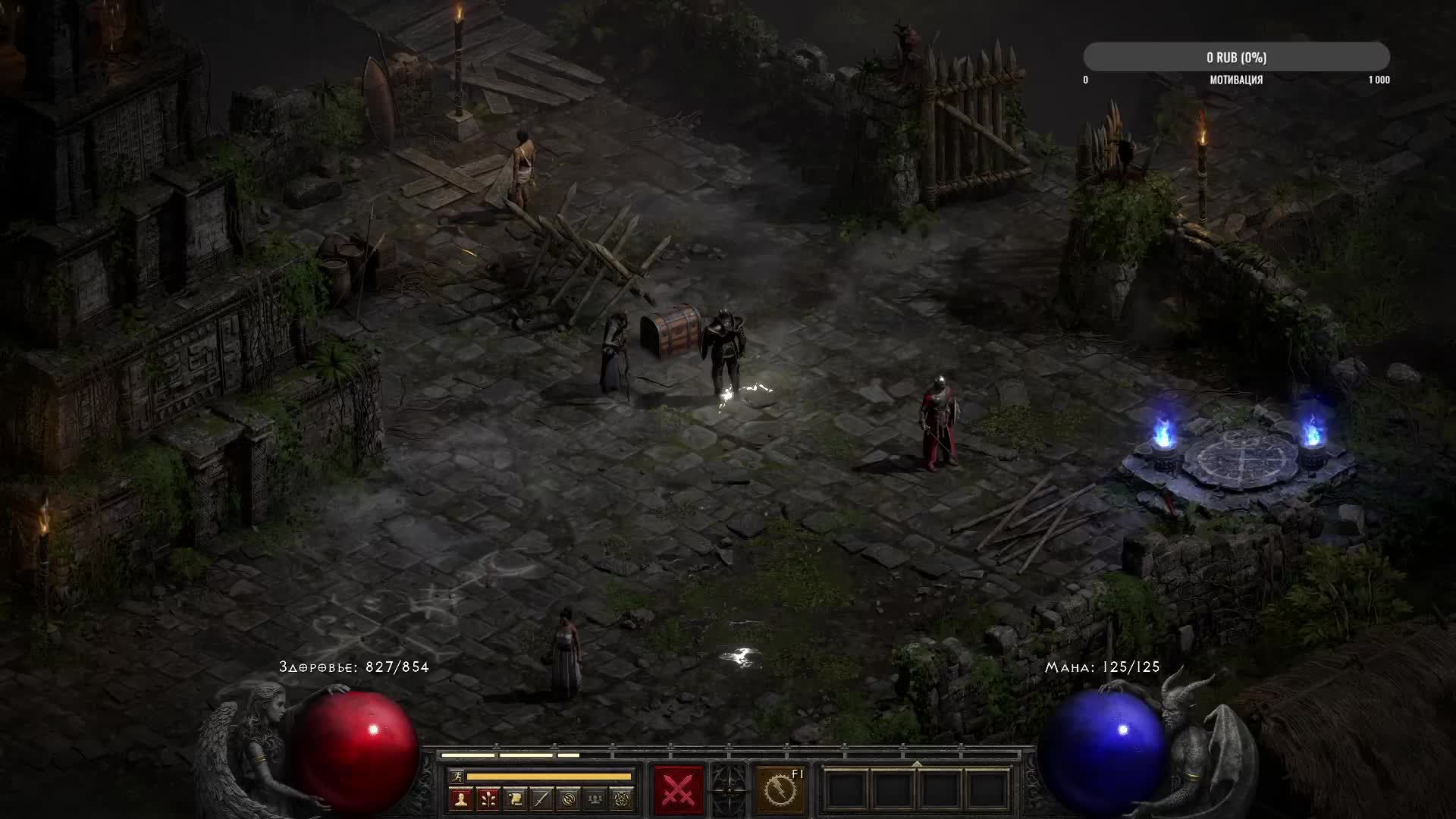 Diablo 2: Resurrected (Диабло 2) путь Паладина #10 Фарм снаряжения