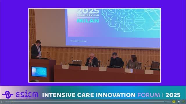 20 TED-style pitches Innovating ICU workflows