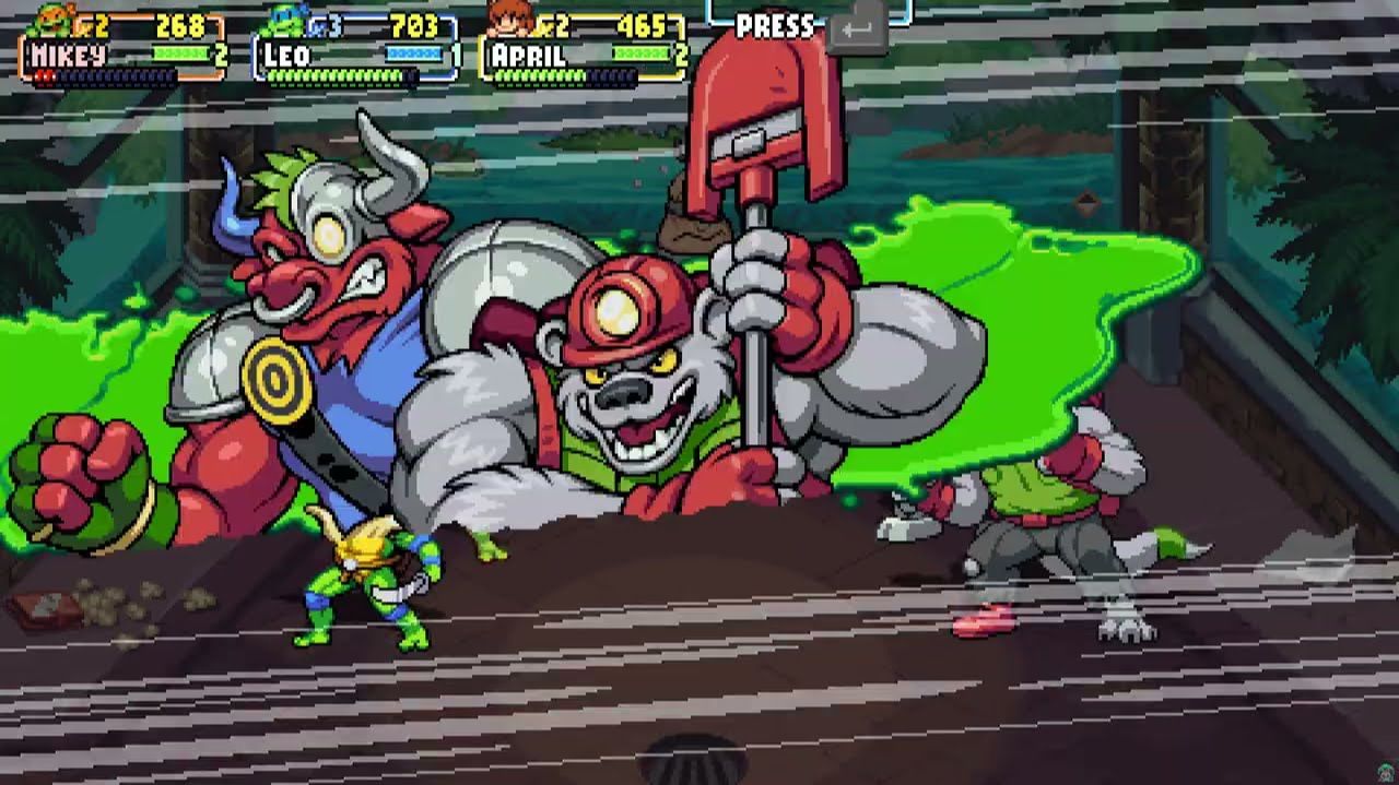 [PC] [3] Teenage Mutant Ninja Turtles: Shredder's Revenge Co-oP - Rumble in The Zoo