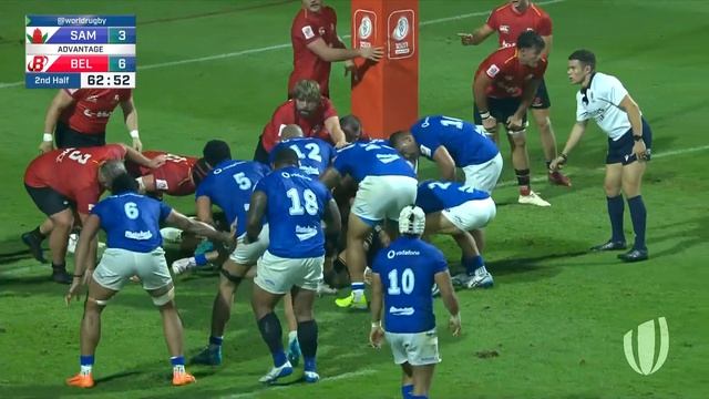 PURE DRAMA in World Cup decider! 🤯  Samoa v Belgium  Rugby World Cup 2027 Final Qualification