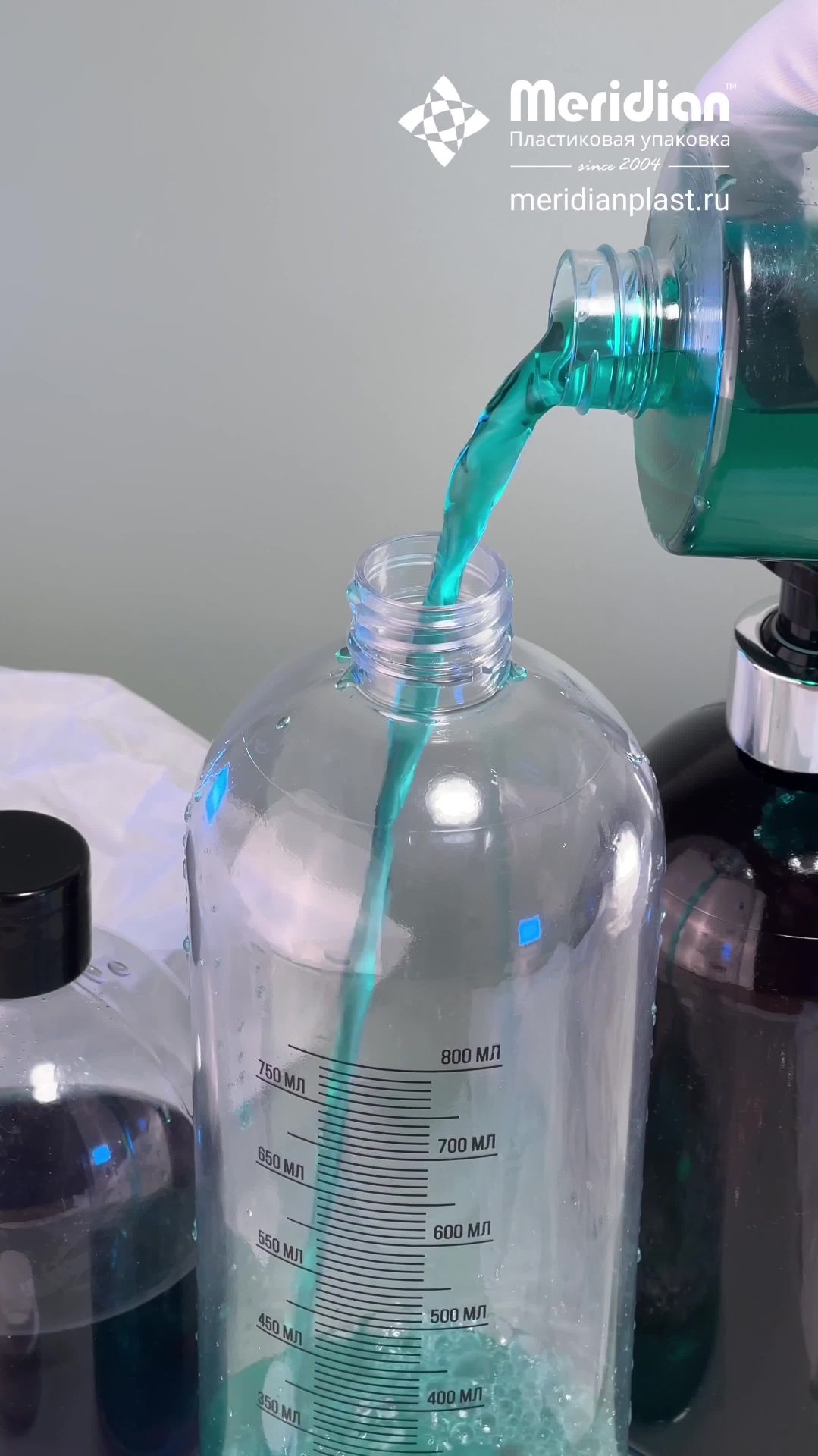 Флакон ПЭТ Колокольчик-1000 #меридиан #тараиупаковка #пэт #популярное #флакон