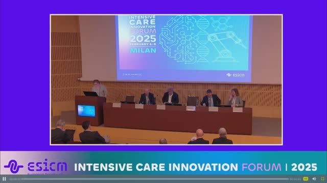 6 TED-style pitches Disruptive technologies in ICU monitoring De Waele Jan, Theodorakopoulou Maria