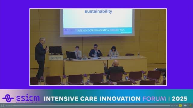 16 Balancing ICU innovation with environmental sustainability De Waele Jan