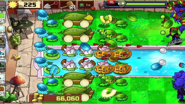 Прохожу "Бесконечный последний день" в PVZ 1 Финал