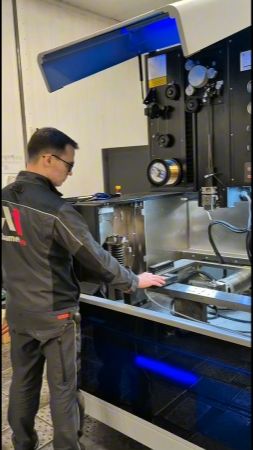 Пусконаладка проволочно-вырезного станка Abamet