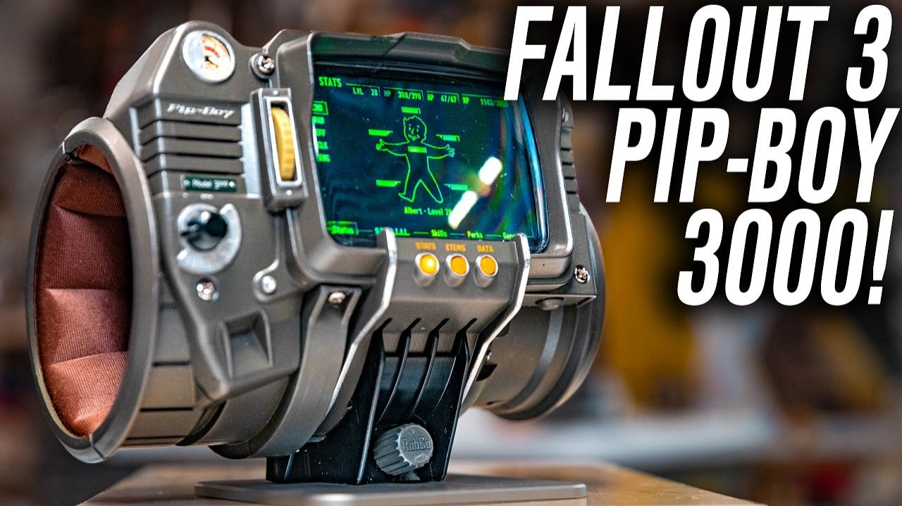Познакомились на практике с рабочей копией Fallout 3 Pip-Boy 3000!