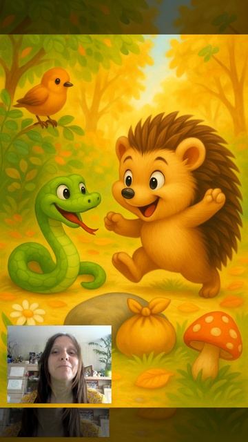 🌞Сказка Храбрый Ёжик - Добрые сказки на ночь!