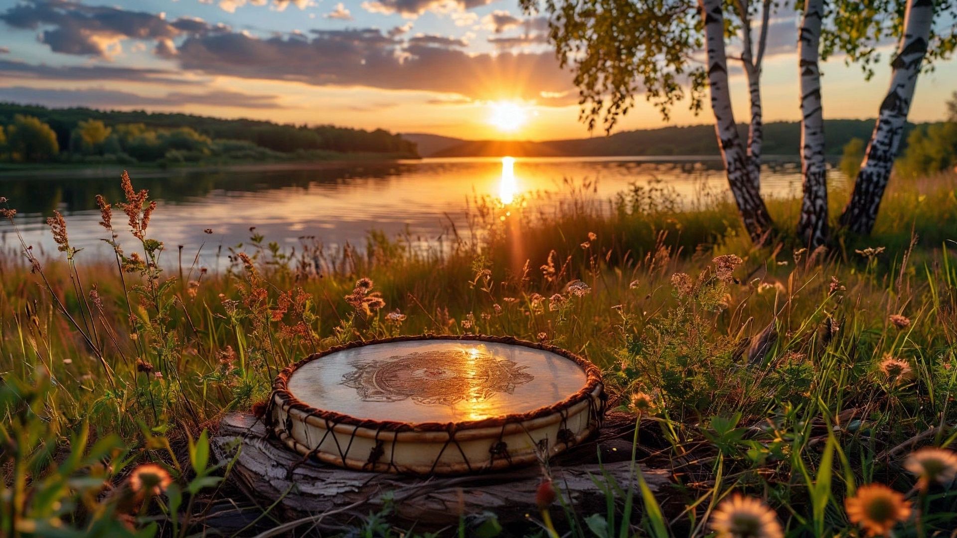 🌌 Шаманский бубен. Слияние с миром