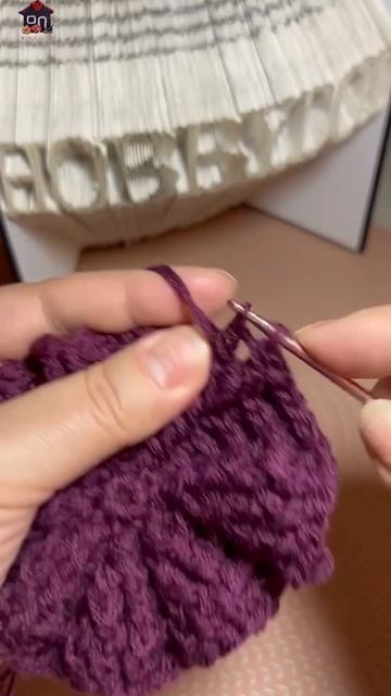 Прибавка выпуклыми рельефными столбиками