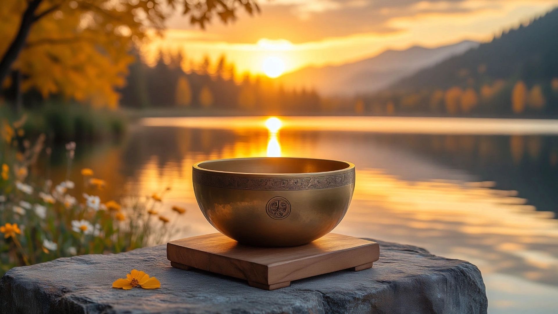 Поющая чаша. Ом вселенной.