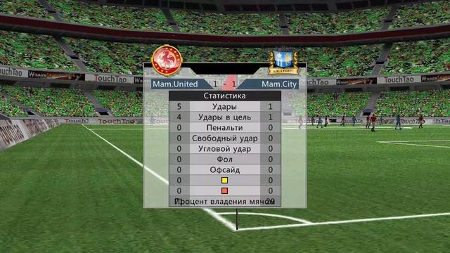 АПЛ. 26 раунд. Манчестер Юнайтед - Манчестер Сити (1-1).