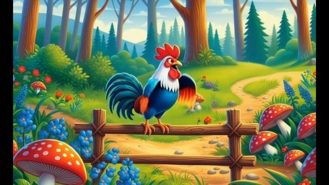 Петушок золотой гребешок. Сказка