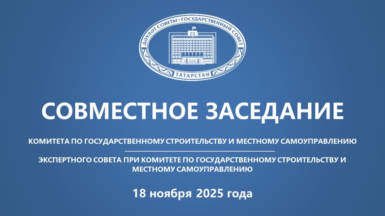 18.11.2025 Заседание Комитета по государственному строительству и местному самоуправлению