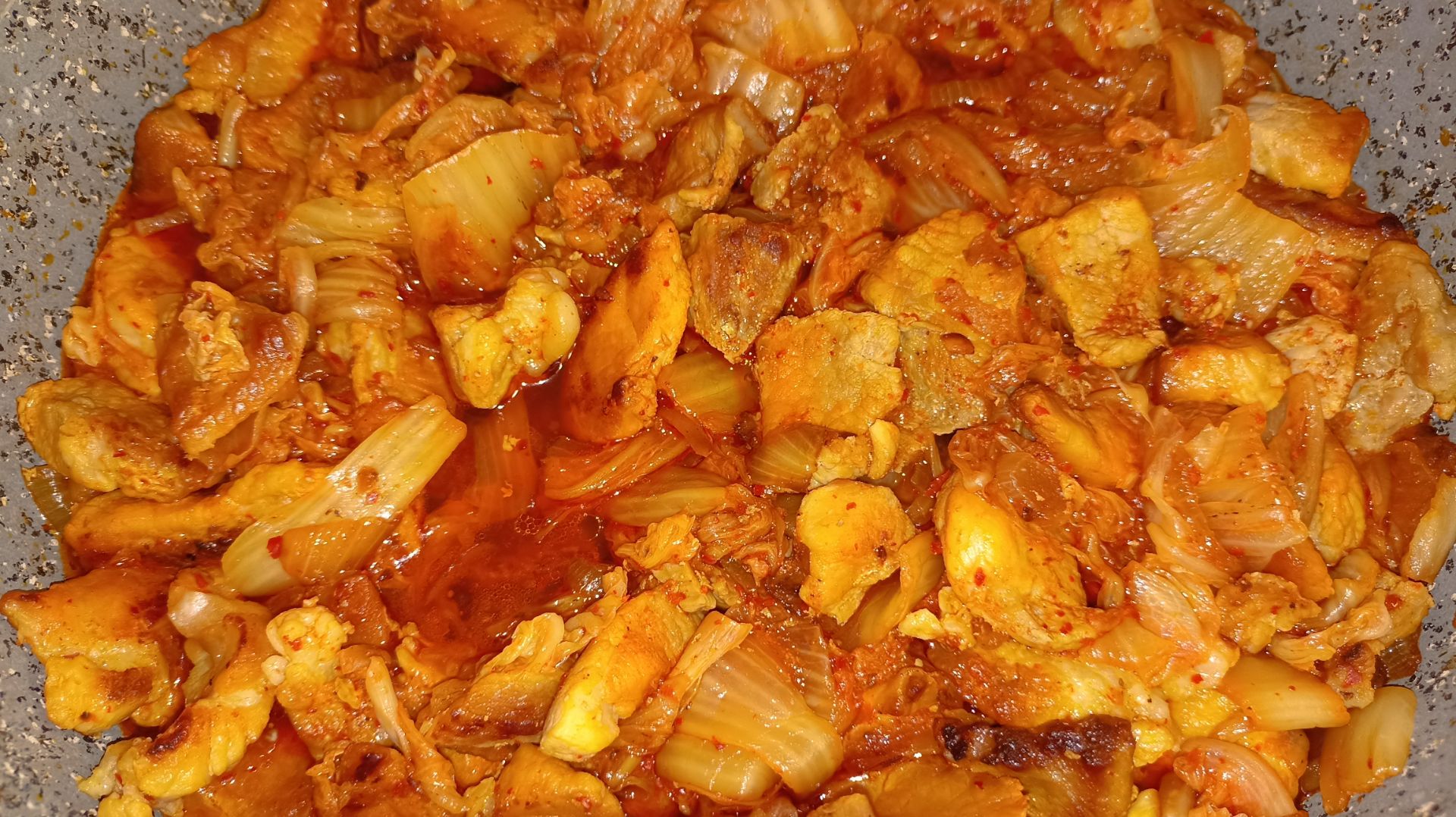 Жареная свинина с ким-чи.mp4