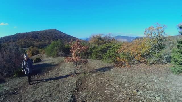 Осень на седловине Догуджин-Кёз. Источник Святой Анастасии( 2). Грибы на поляне