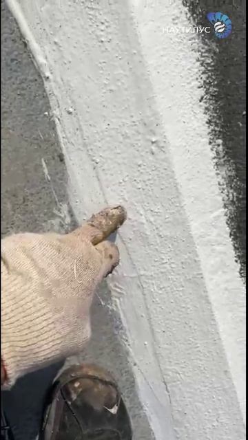 Ремонт протечек на козырьке балкона