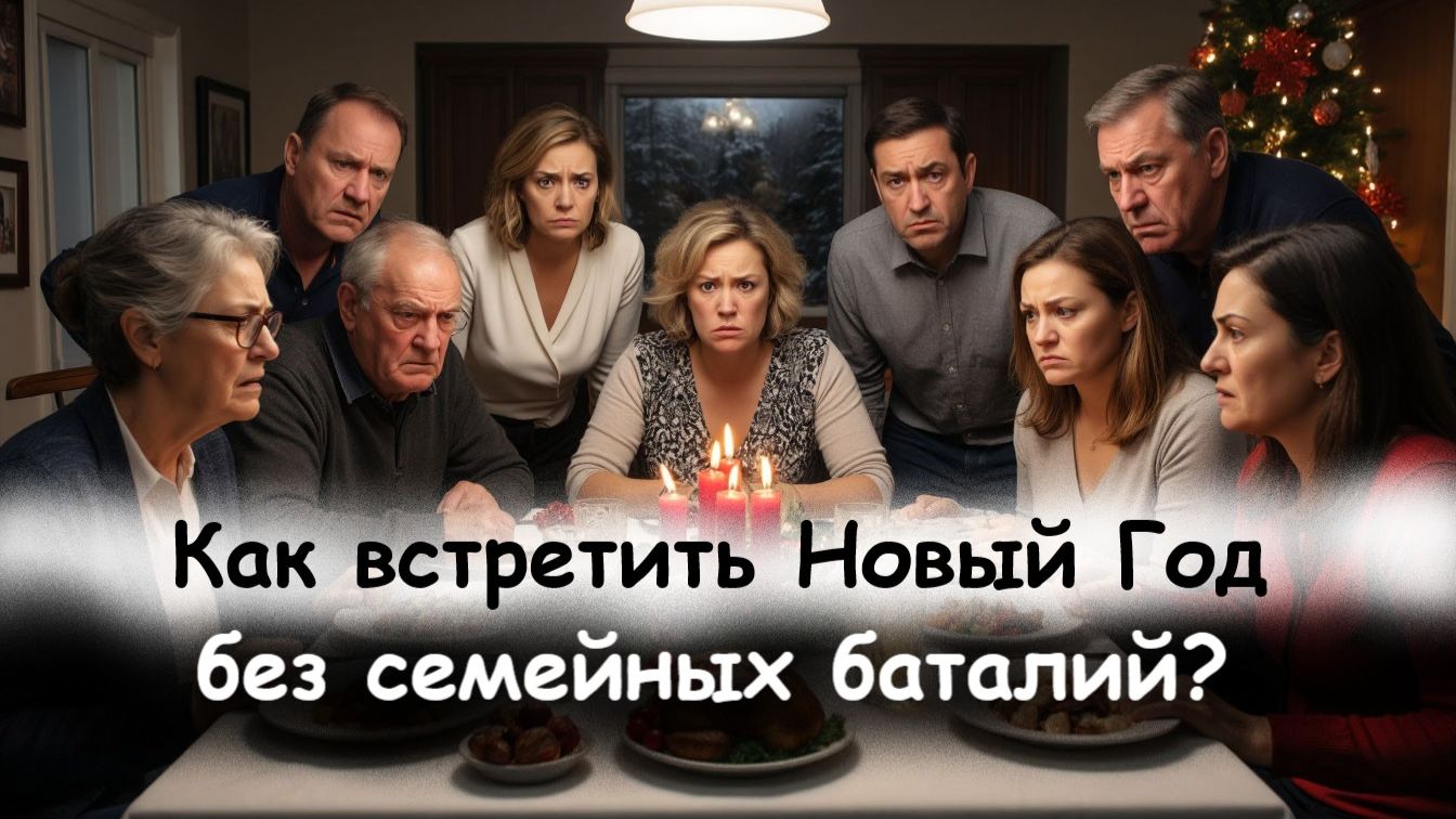 Как встретить Новый Год без семейных баталий?